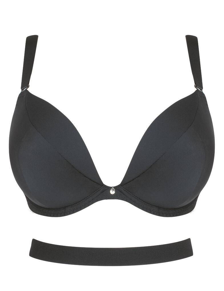 Curvy Kate Superplunge Multiway: Padded Plunge Bra CK022107 | Black ...